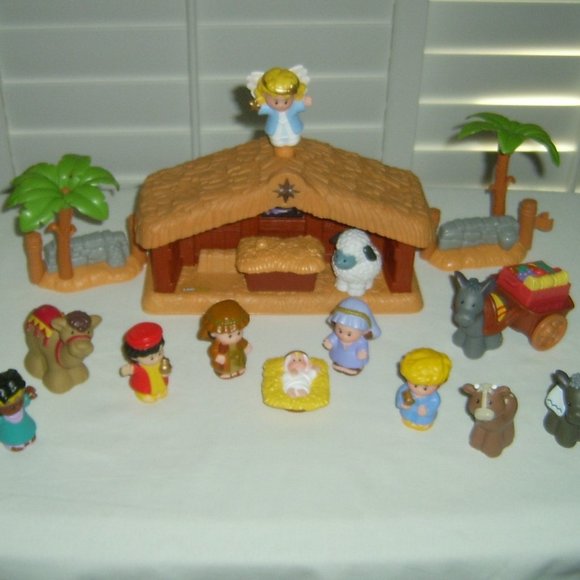 Fisher-Price | Holiday | Fisher Price Little People Deluxe Christmas ...